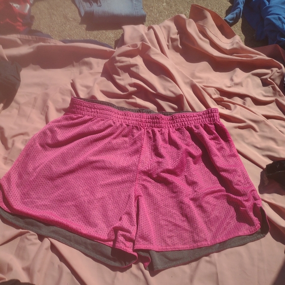 Vintage | Shorts | Vintage Net Shorts Wear Pink Or Gray | Poshmark